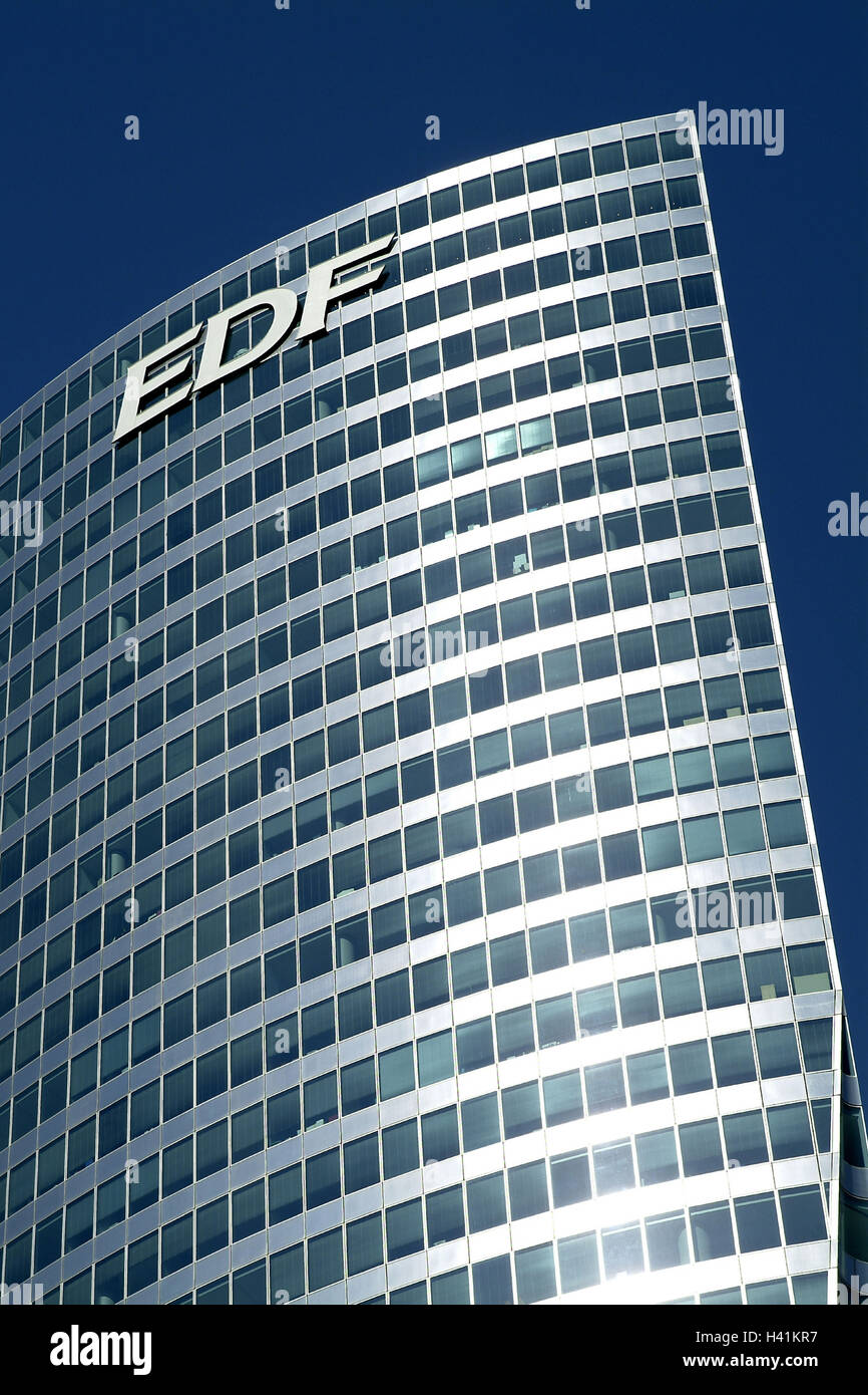 France, Paris, part town La Defense, high-rise office block, "current ...