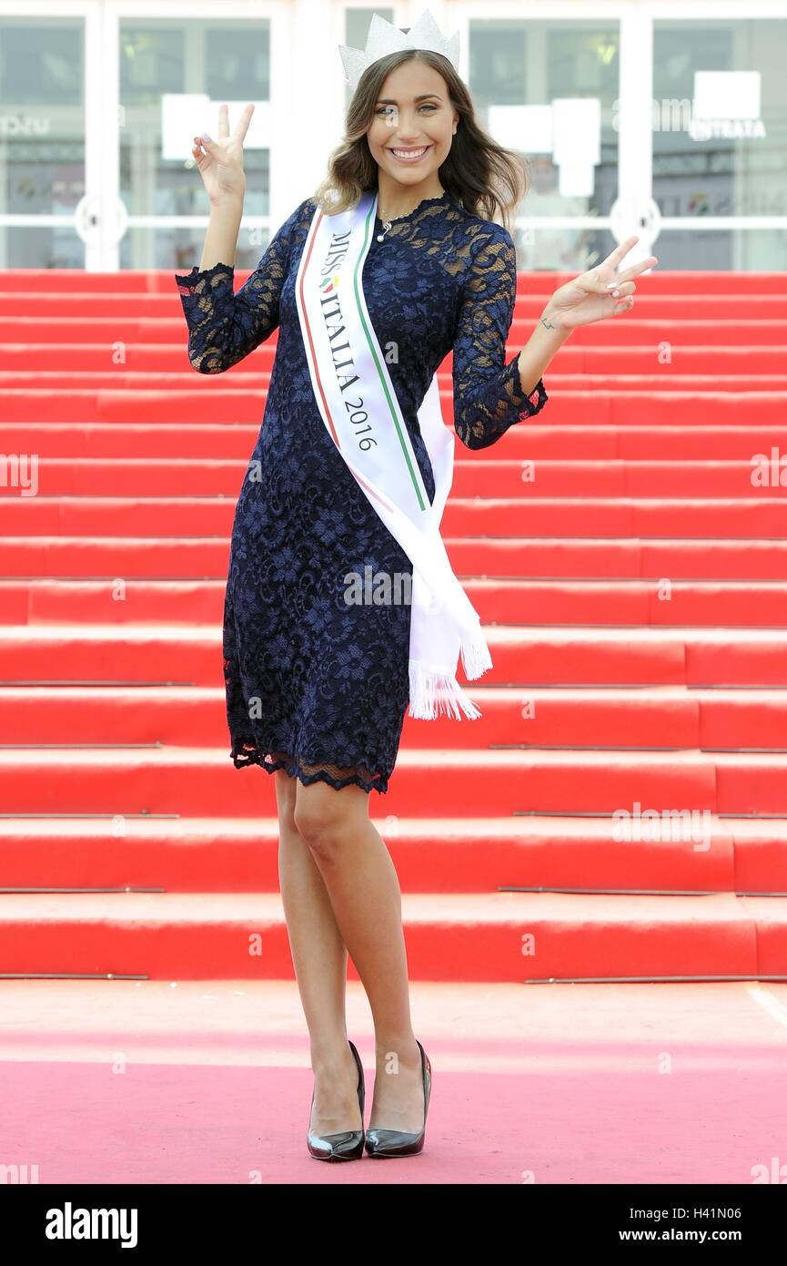 Official portraits of Rachele Risaliti after she was crowned Miss ...