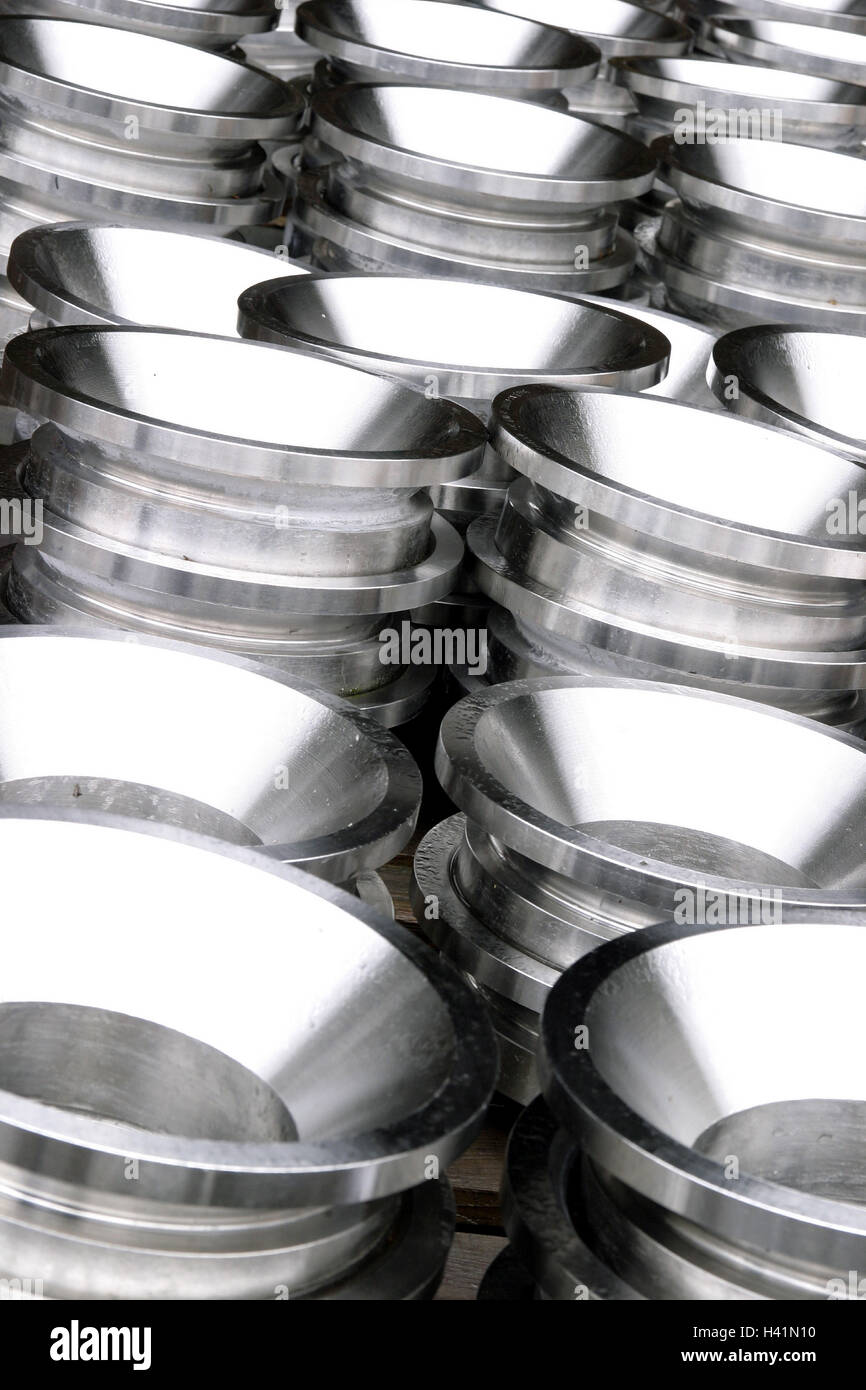Stainless steel opus, stainless steel sleeves, detail, industry ...