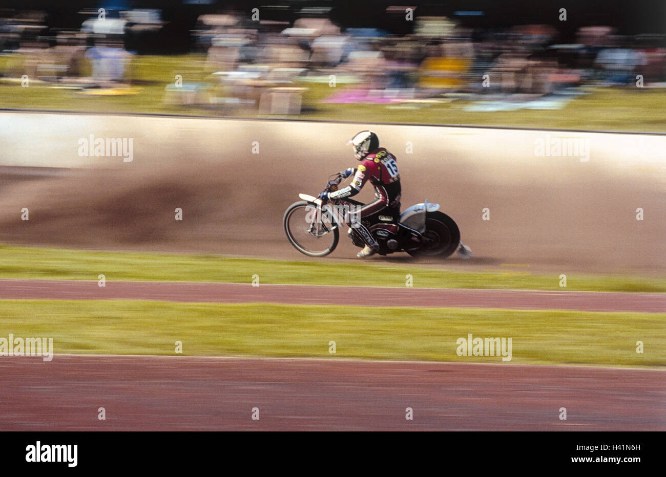 Sand's trajectory races, motorcyclists, no model release Sand ...