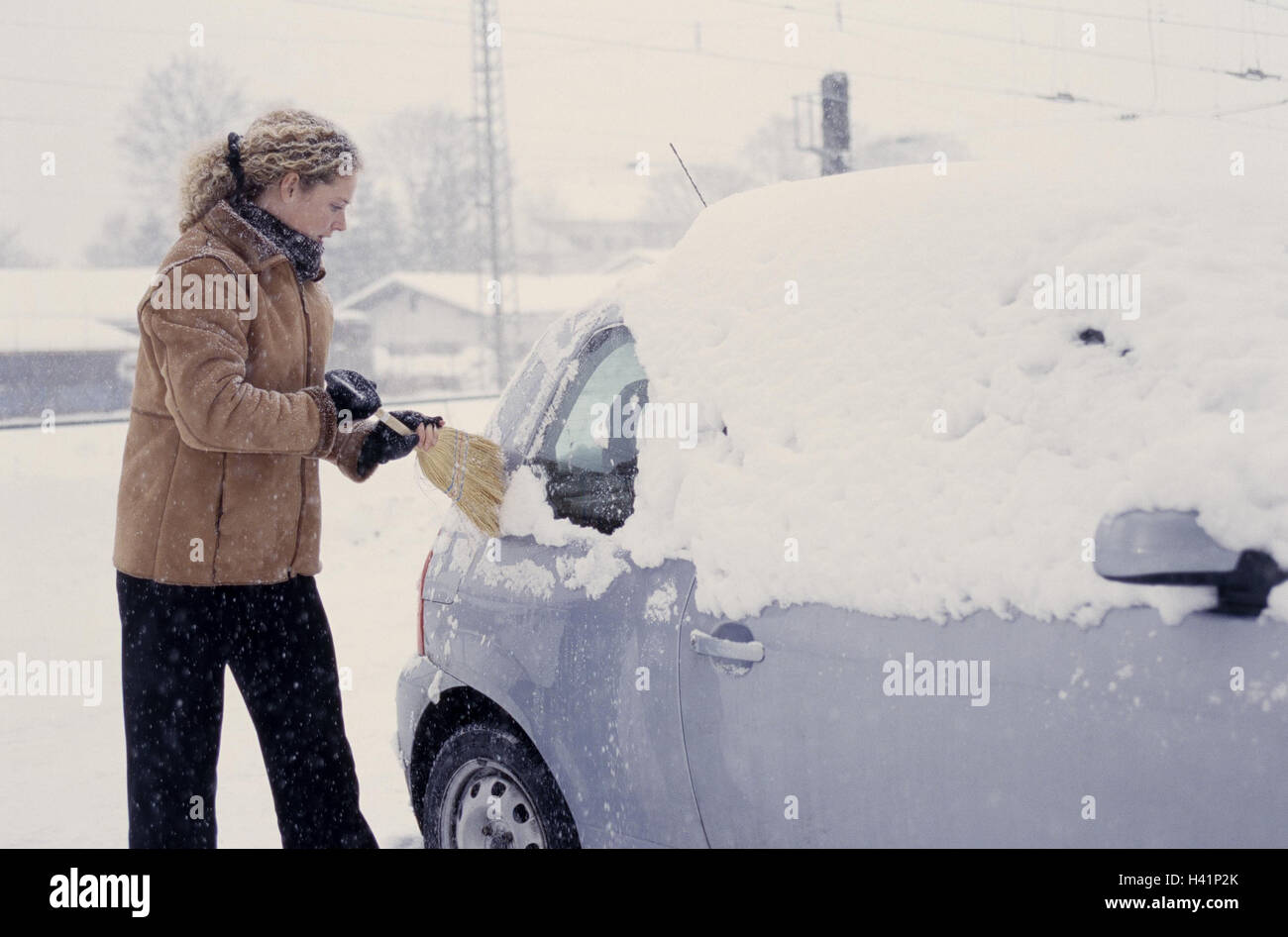 Sweep off driver hi-res stock photography and images - Alamy