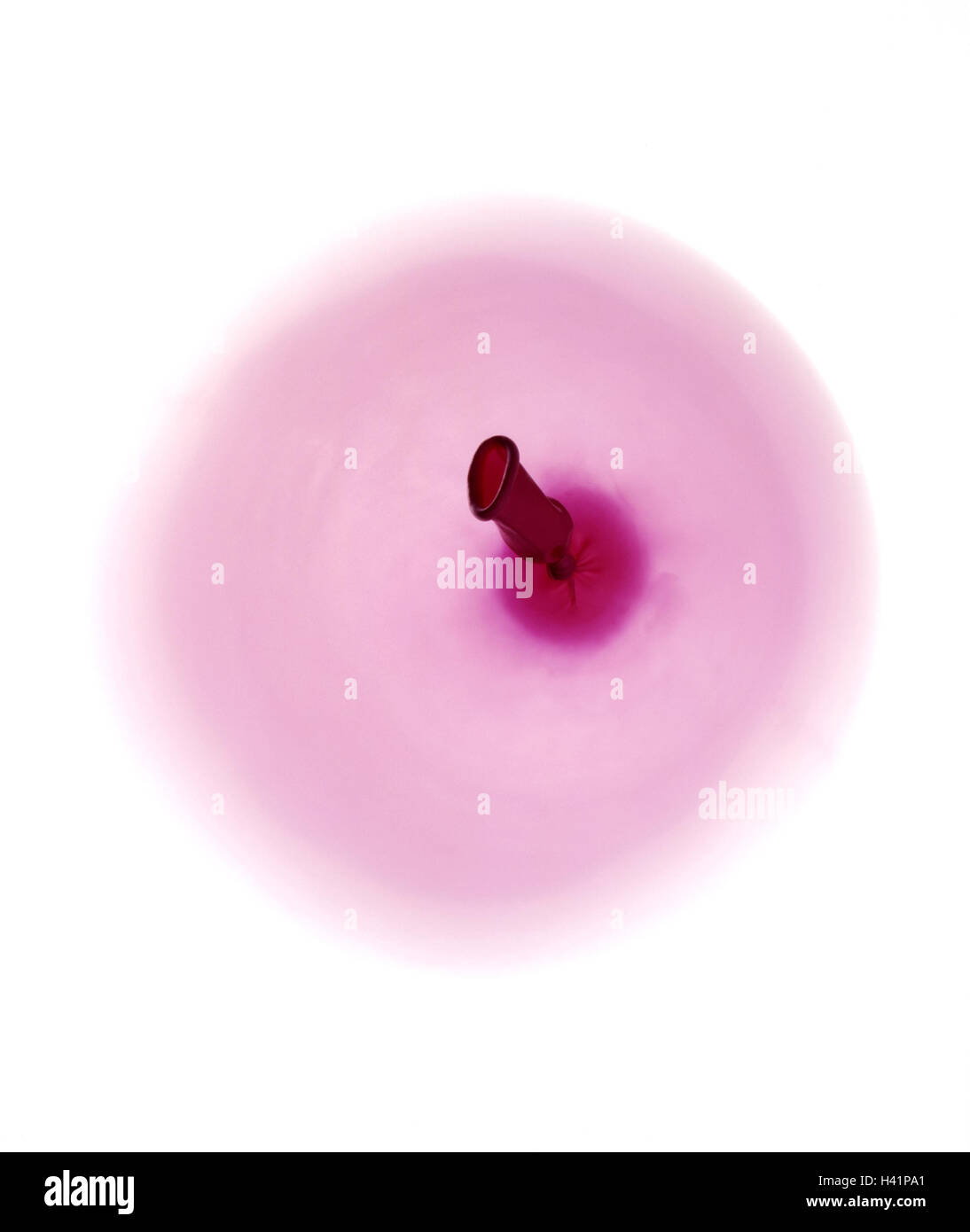 Balloon, pink, from below, toys, toys, round balloon, latex balloon ...