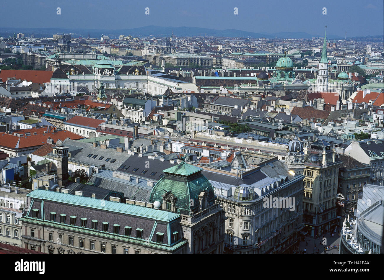 Austria, Vienna, town overview, Europe, capital, city, houses ...