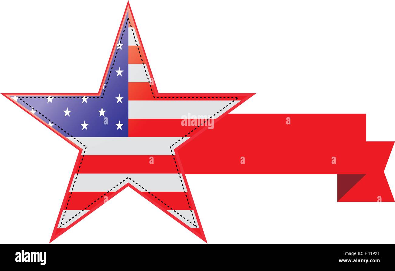 Star and ribbon hi-res stock photography and images - Alamy
