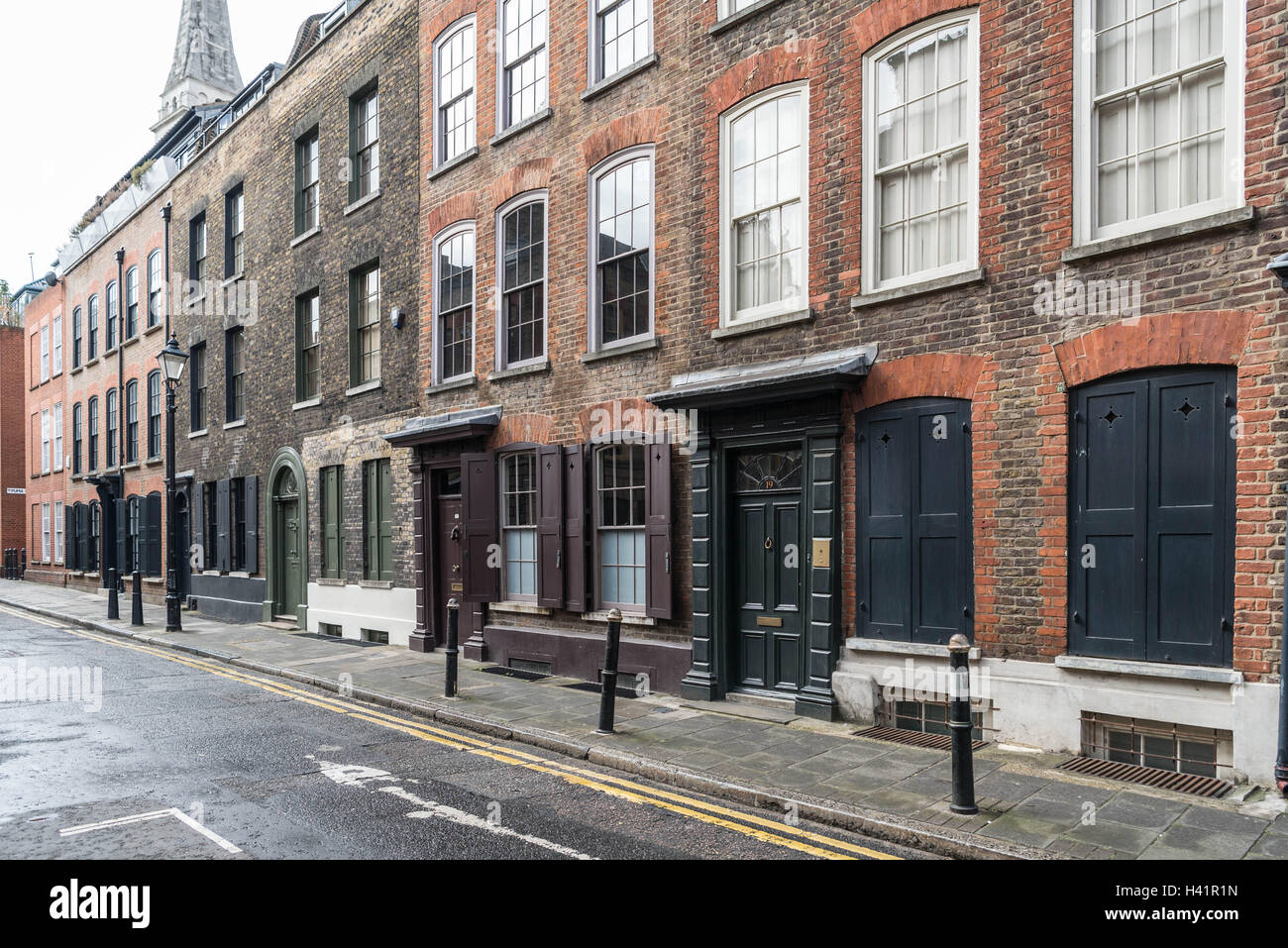 Georgian terrace house london hi-res stock photography and images - Alamy