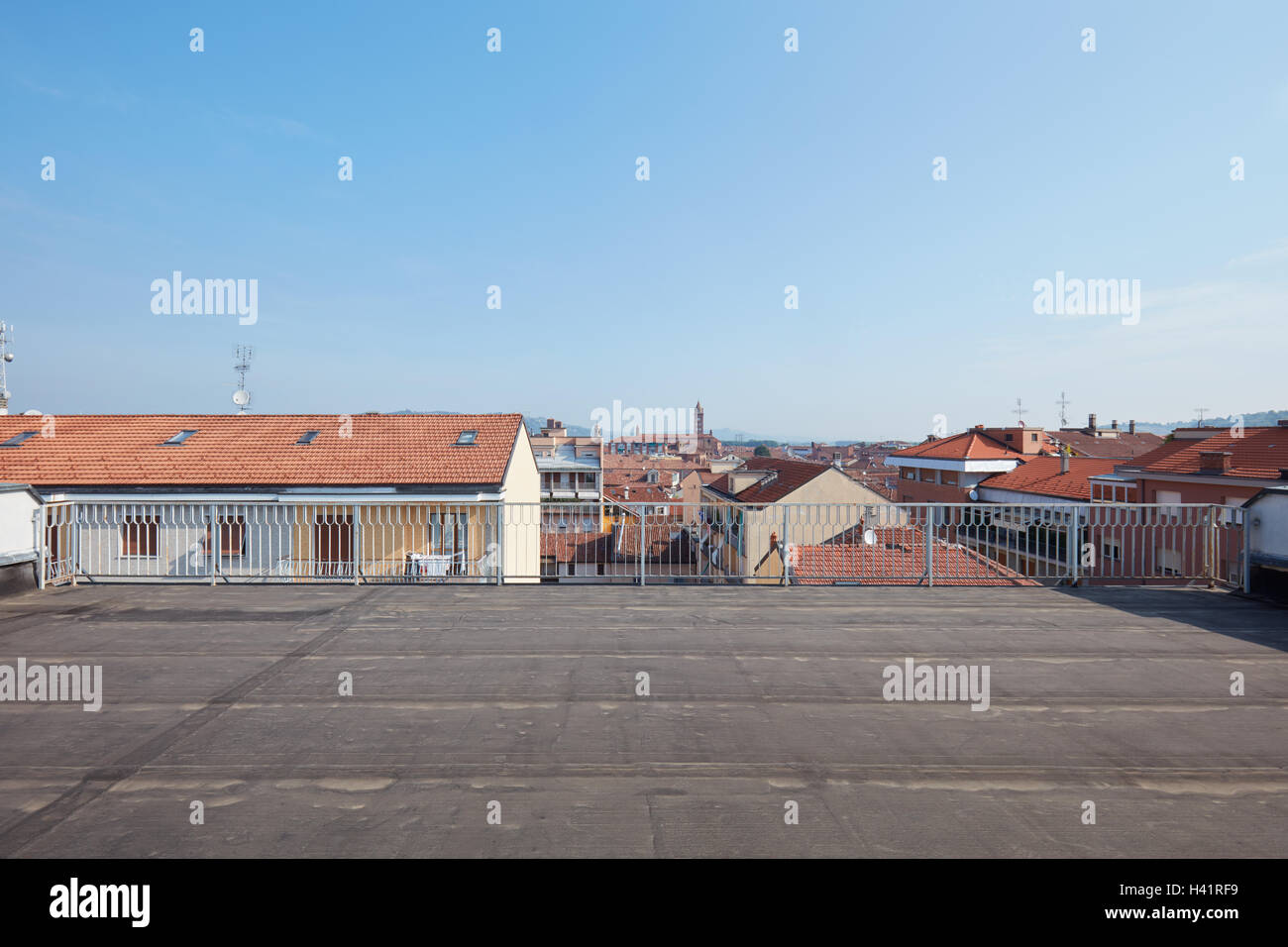 Rooftop terrace background hi-res stock photography and images - Alamy