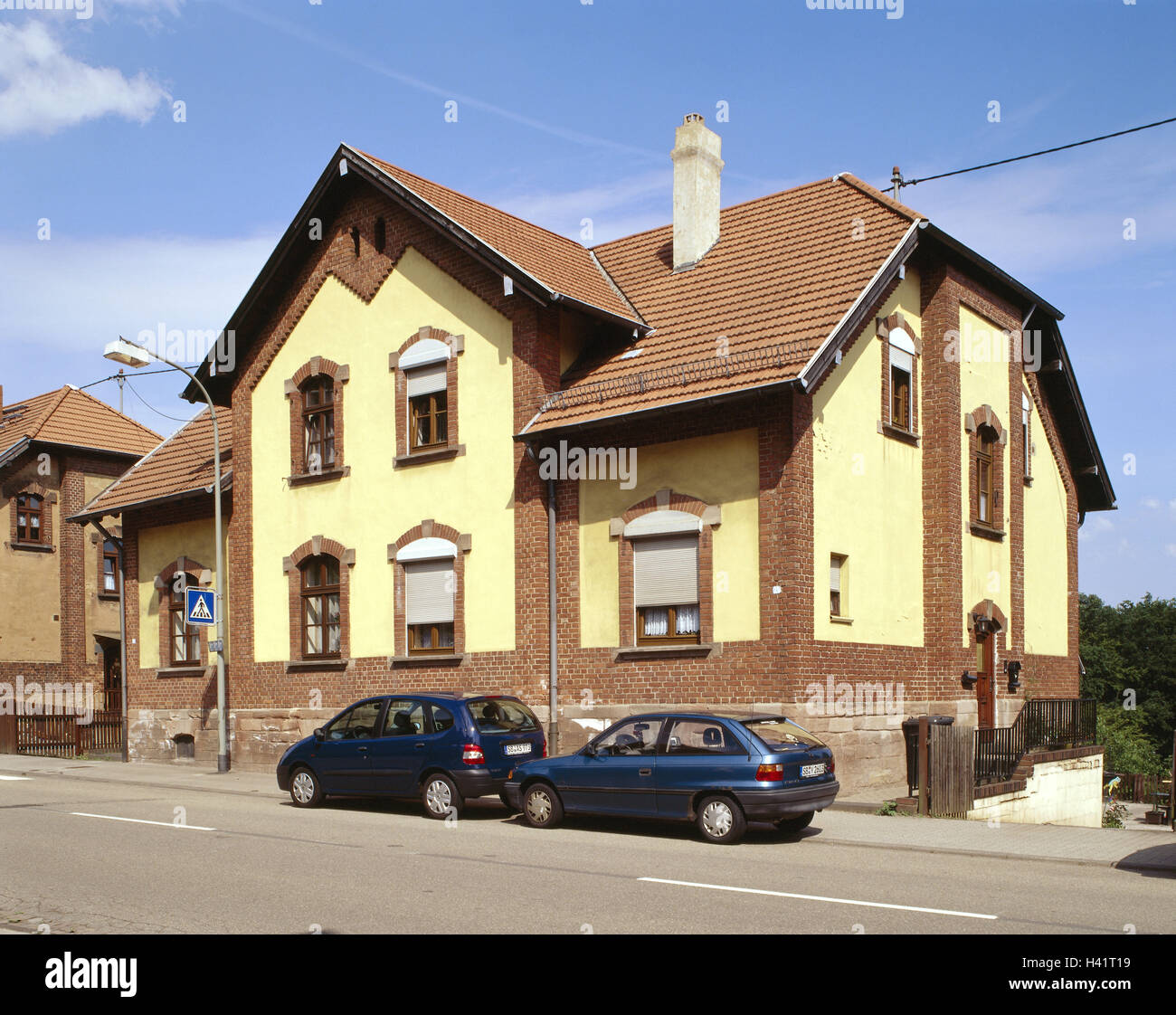 Germany, Saarland, Friedrichsthal, Maybach, opus settlement, official's ...