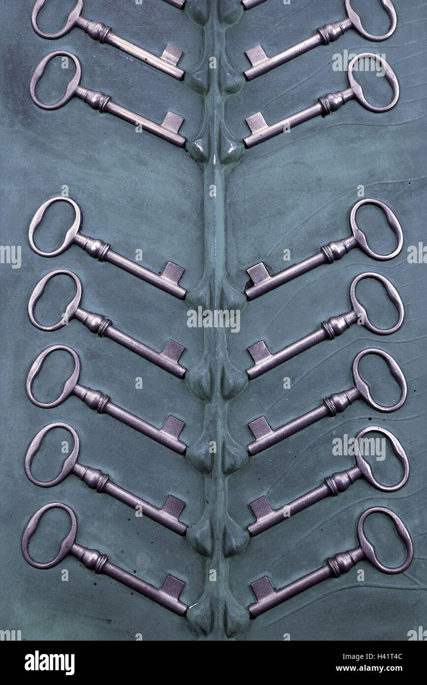 Mould, beard key, old, nostalgia, form, key, key form, cast, cast iron ...