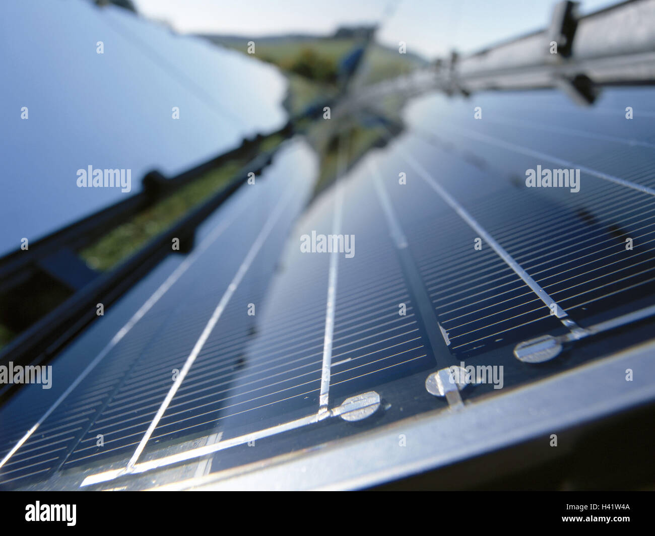 House roof, monocrystalline solar cells, detail Stock Photo - Alamy