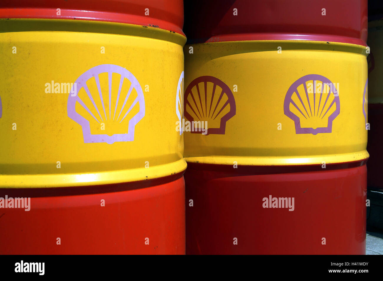 Shell Oil Barrel