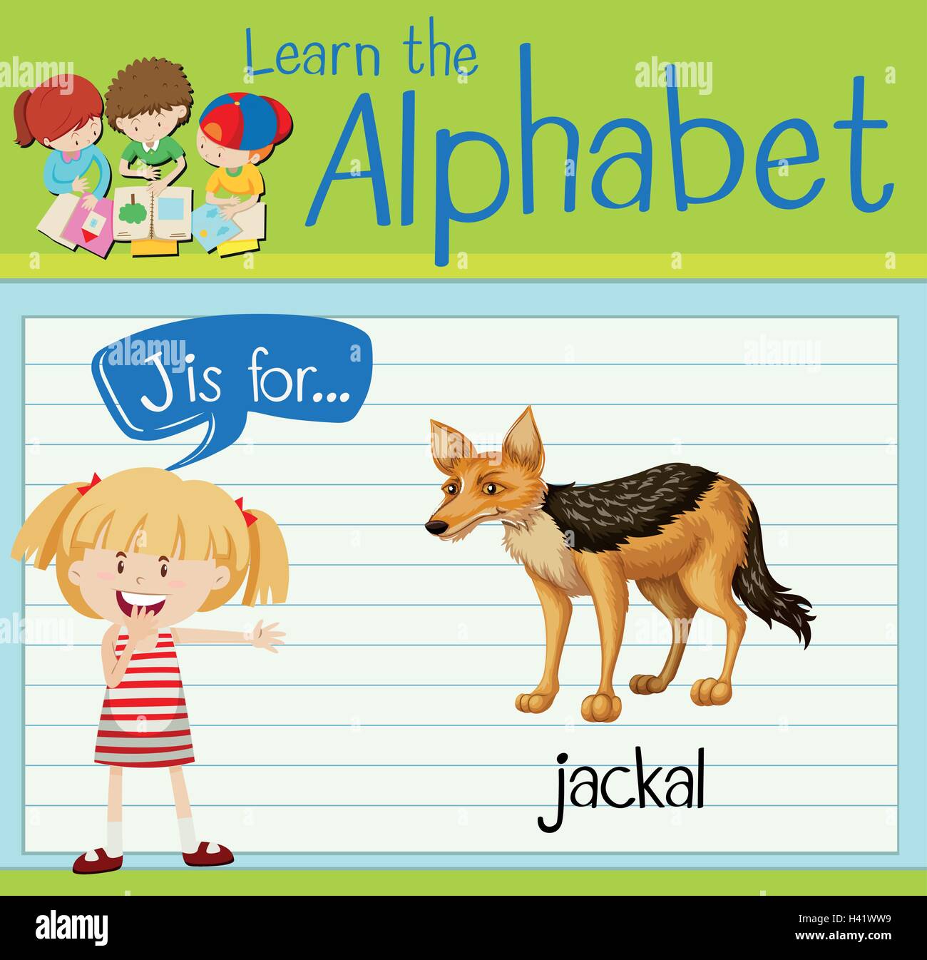 J wolf Stock Vector Images - Alamy