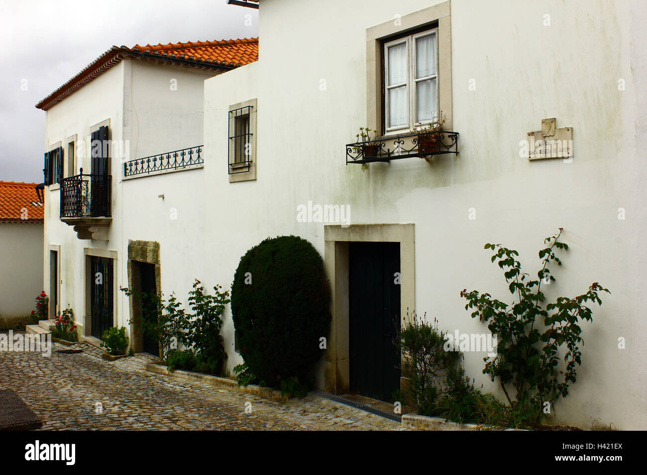 The city of Porto de Mos, Portugal Stock Photo - Alamy