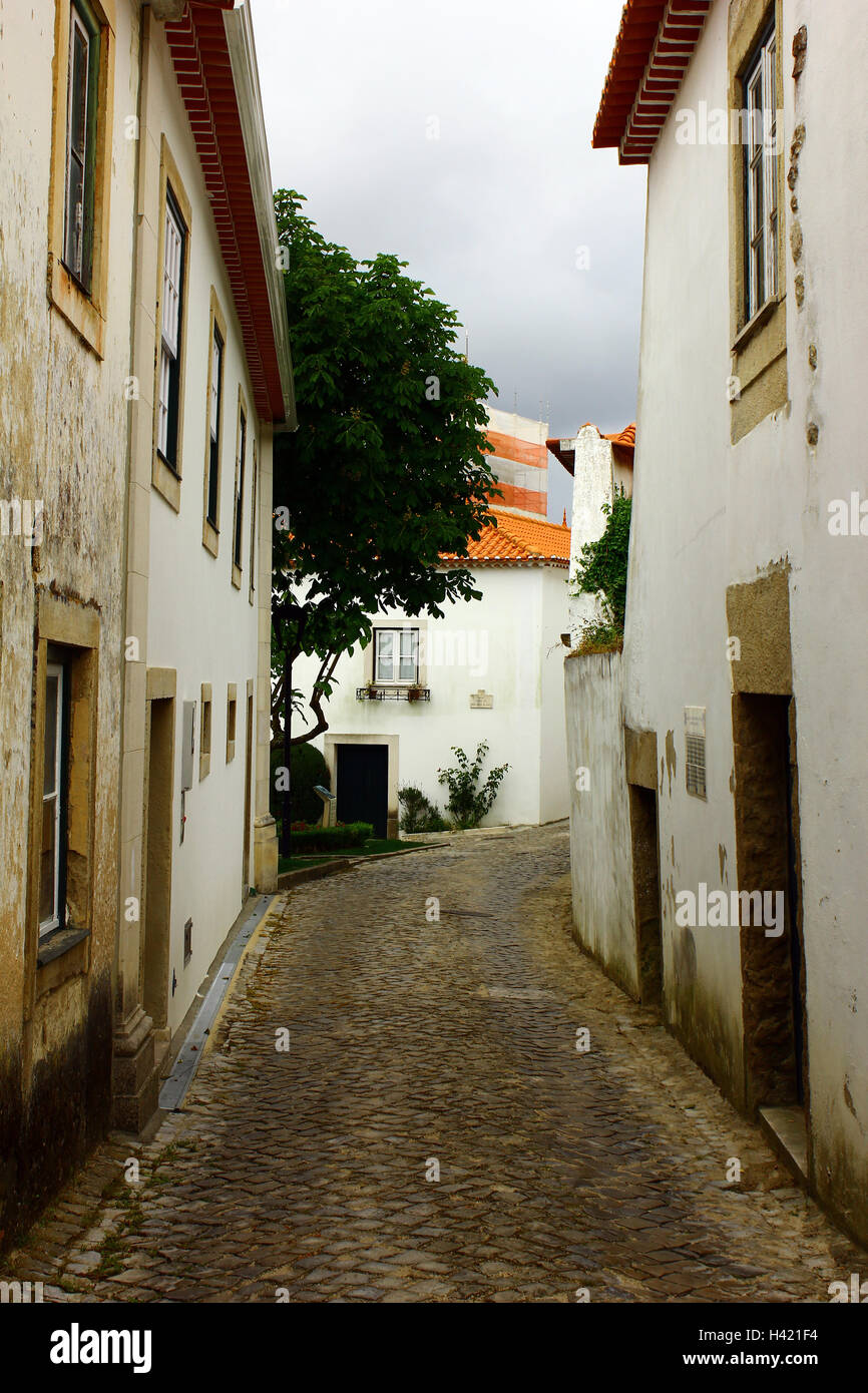 The city of Porto de Mos, Portugal Stock Photo - Alamy