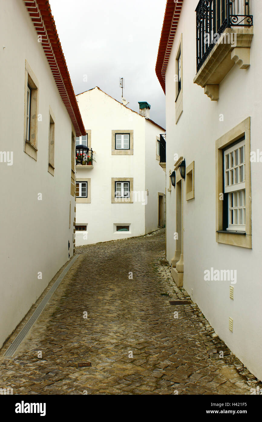 The city of Porto de Mos, Portugal Stock Photo - Alamy