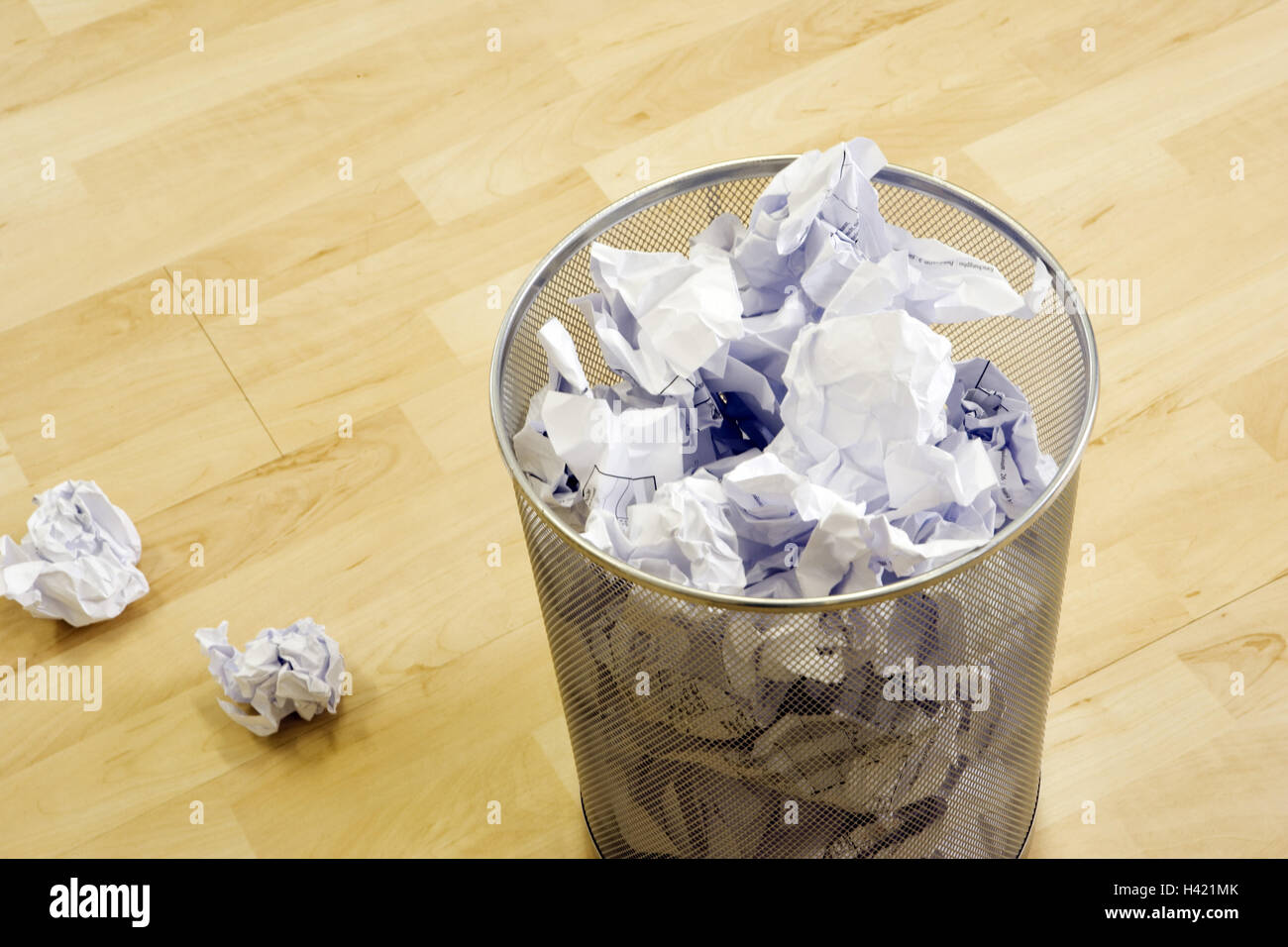 Office, trashcans, paper, rumples, Series, business, buckets, waste ...