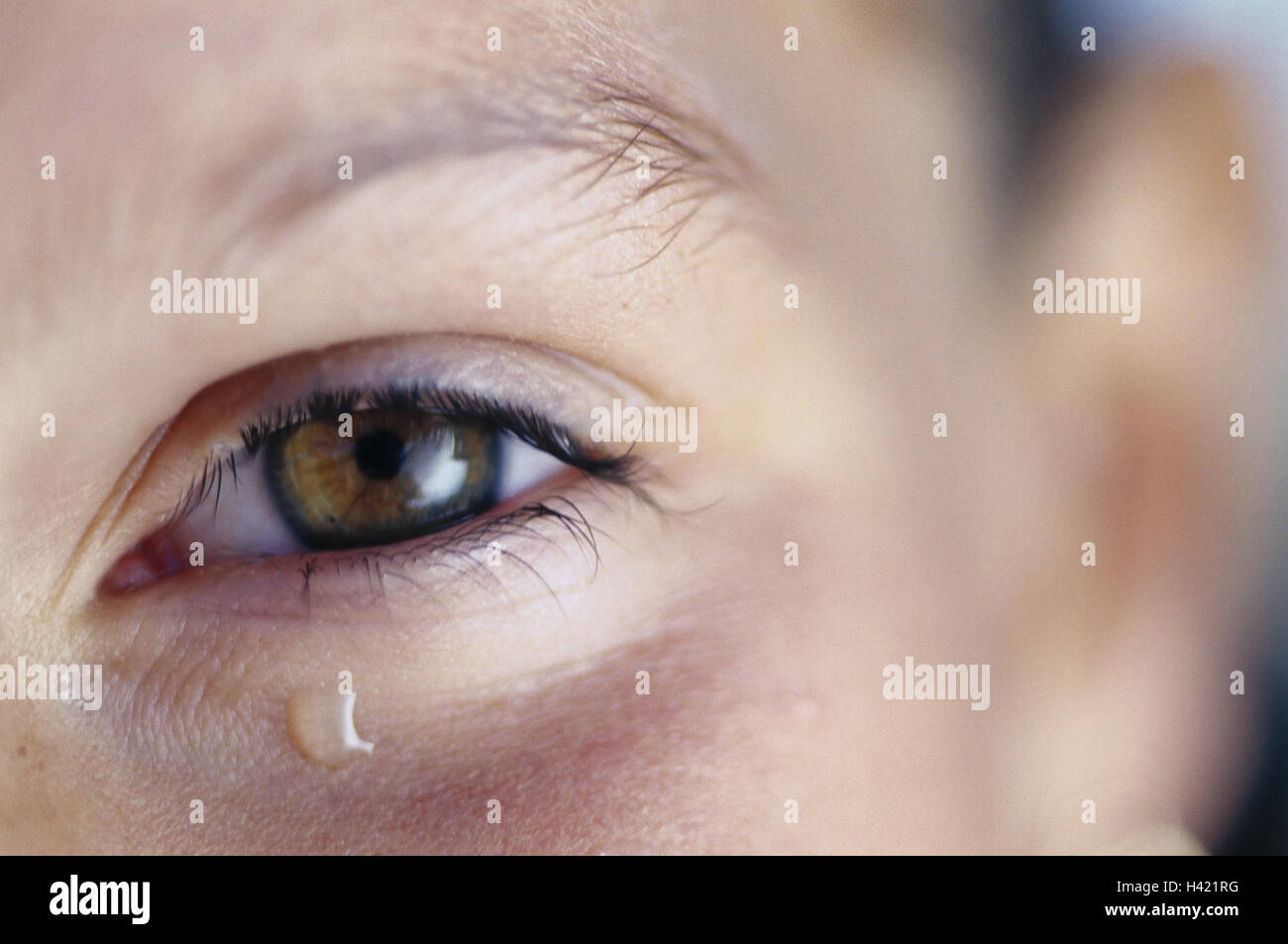 Boy Pretty Crying Eyes