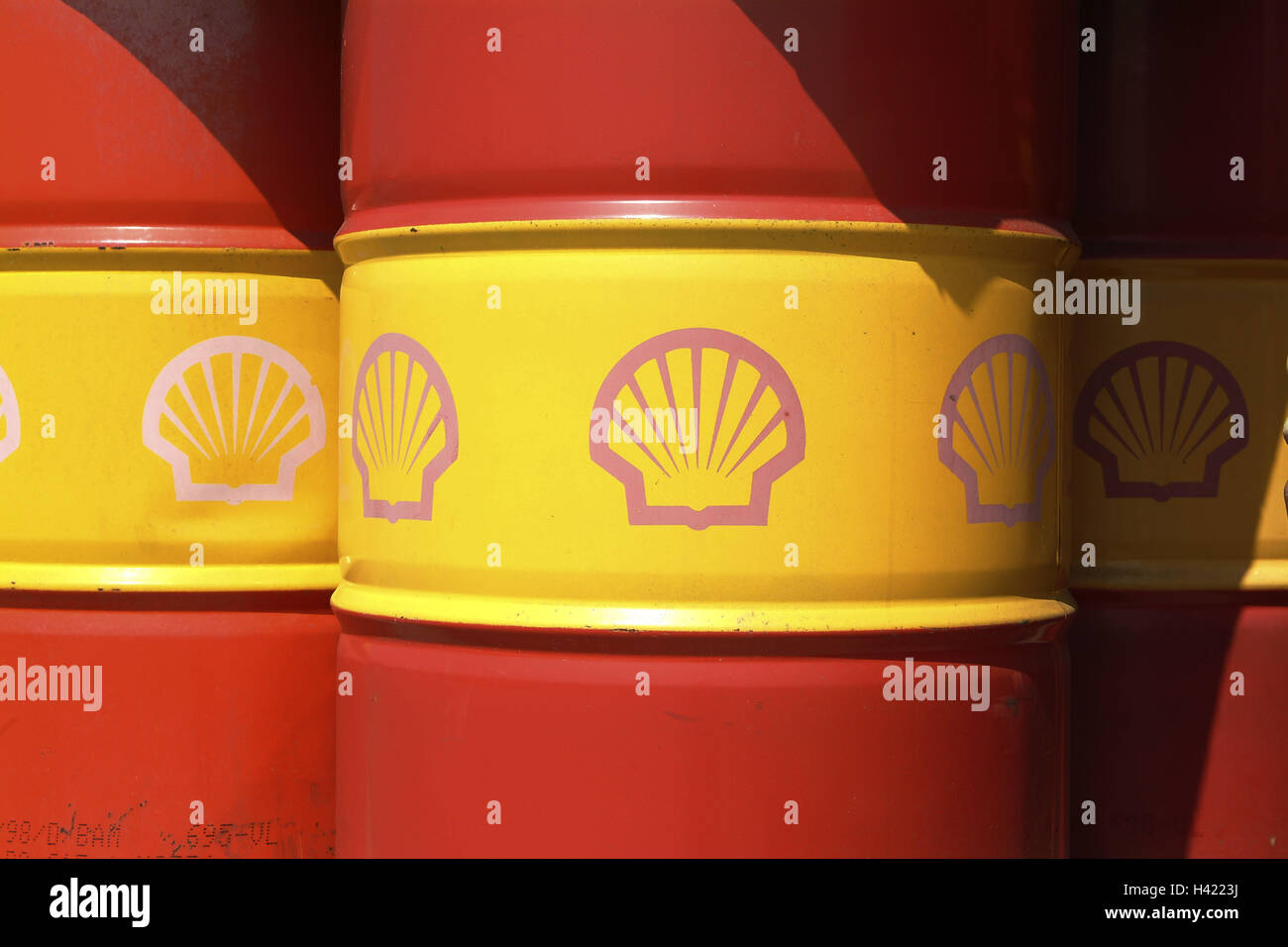 Shell Oil Barrel