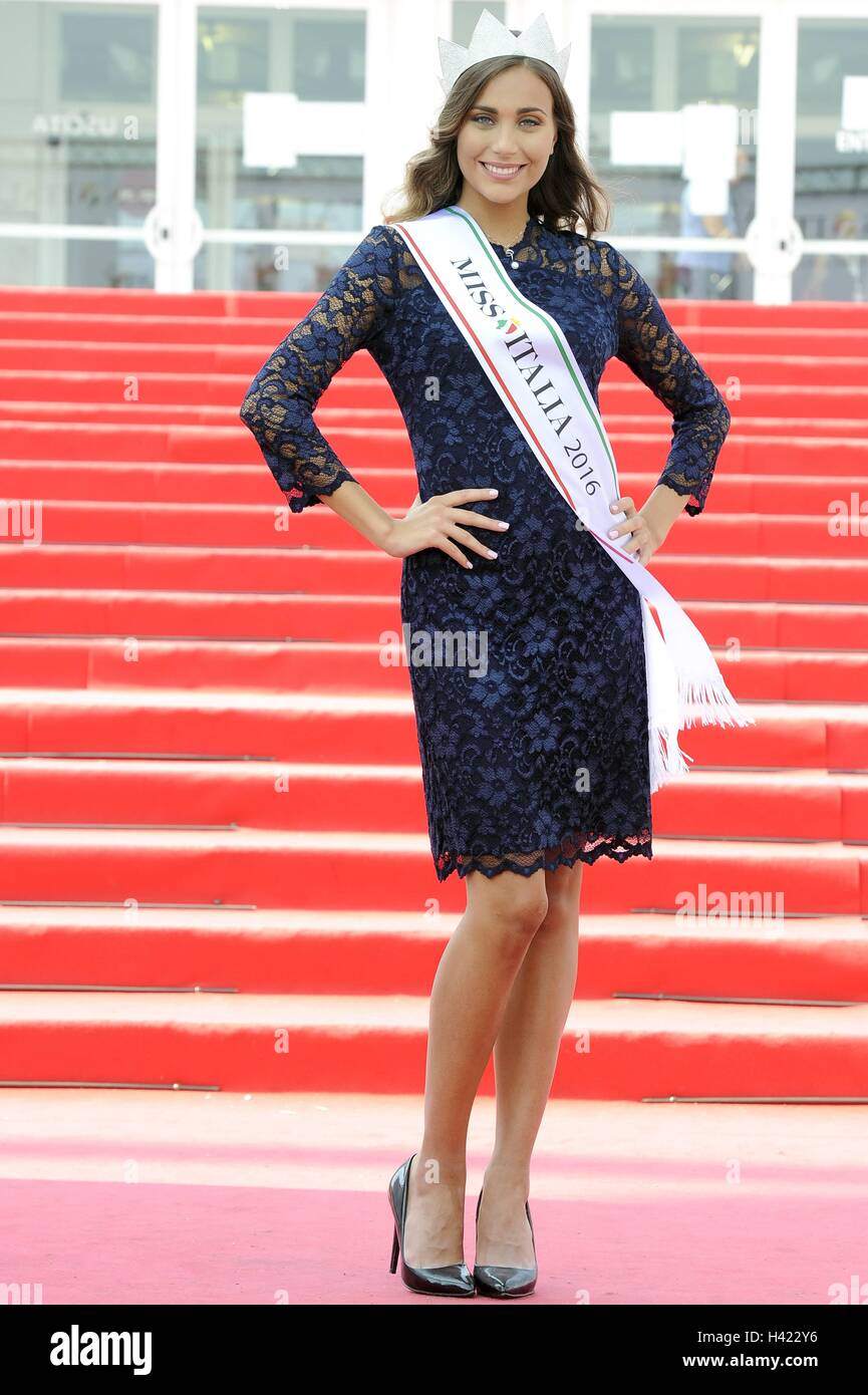 Official portraits of Rachele Risaliti after she was crowned Miss ...