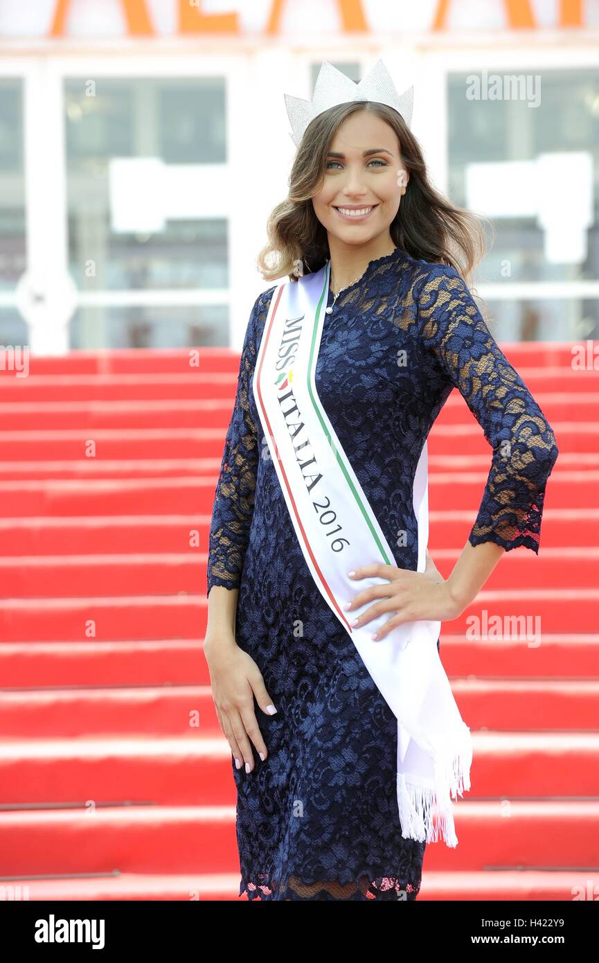 Official portraits of Rachele Risaliti after she was crowned Miss ...