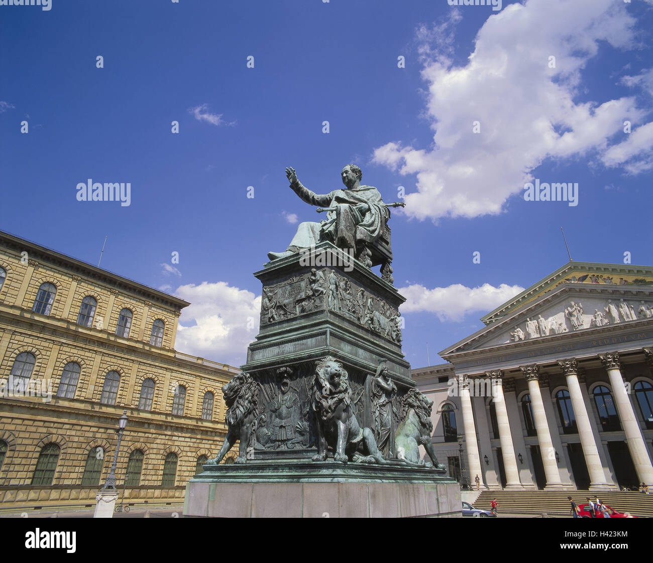 Germany, Upper Bavaria, Munich, Max's Joseph space, national theatre ...