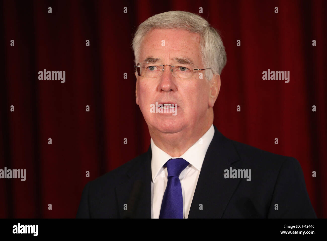 Defence Secretary Sir Michael Fallon attending the MOD Employer ...