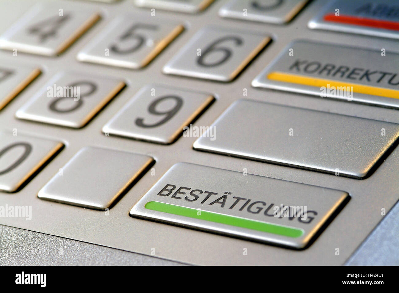 Confirmation detail ec automat hi-res stock photography and images - Alamy