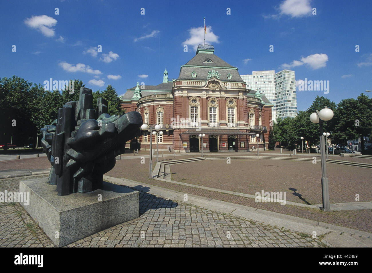 Germany, Hamburg, Karl-Muck-Platz, music hall, Europe, Hanseatic town ...