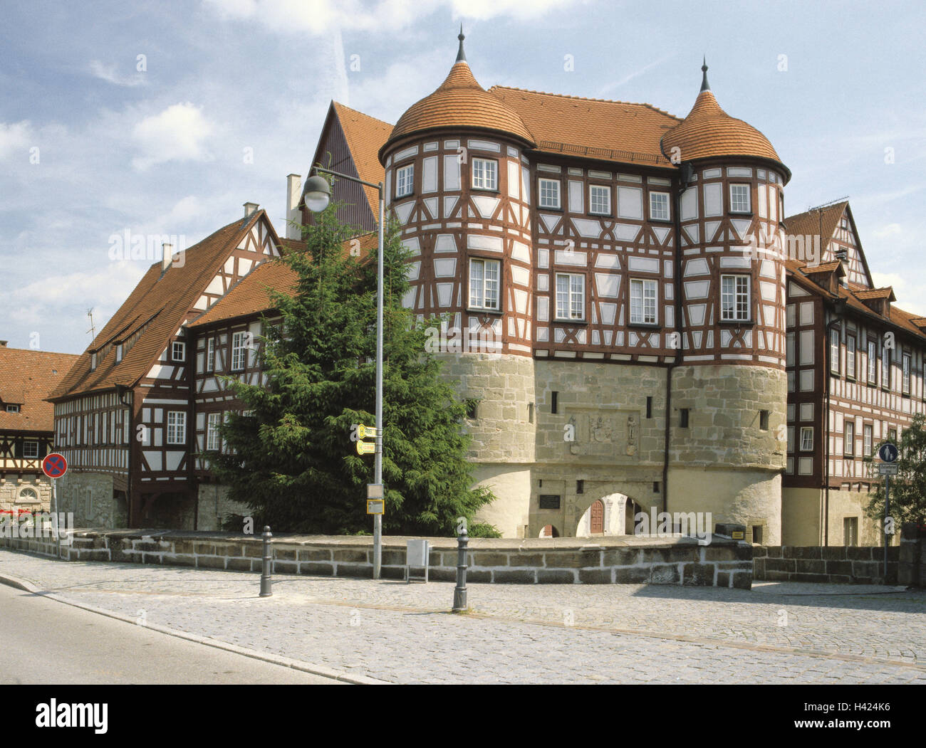 Germany, Baden-Wurttemberg, village Gail, old castle, Europe, cooker's ...