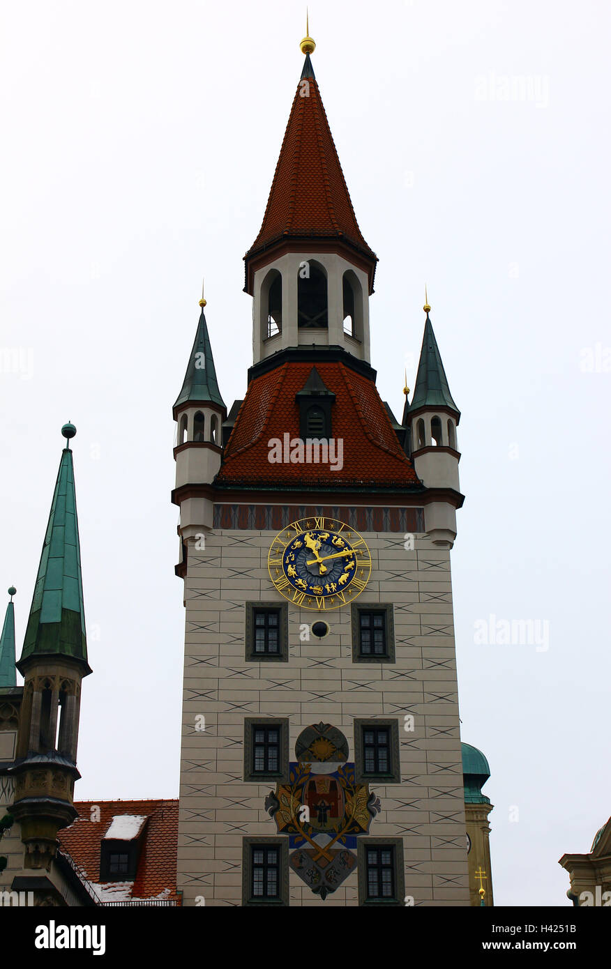 The symbol of the city of munich hi-res stock photography and images ...