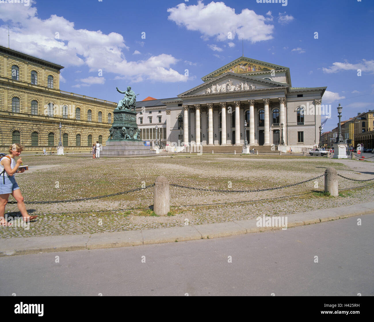 Germany, Upper Bavaria, Munich, Max's Joseph space, national theatre ...