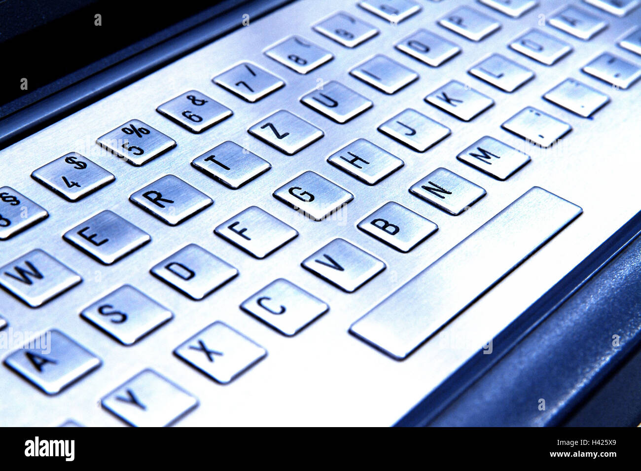 Bank, bank statement printers, Detail, keyboard, Credit institution ...