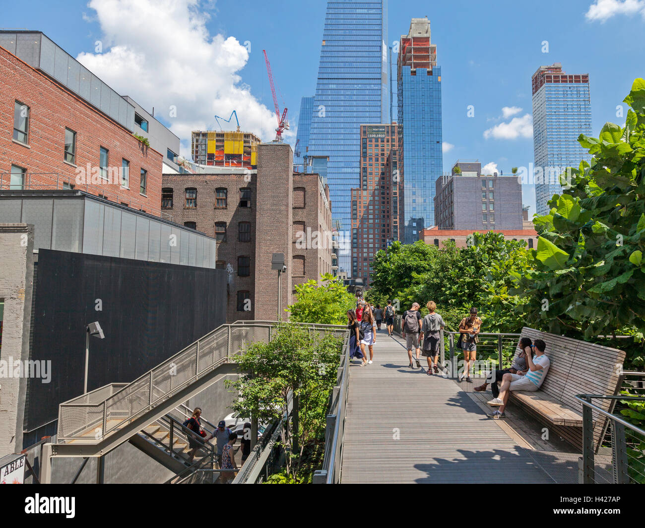 New york city high line hi-res stock photography and images - Alamy