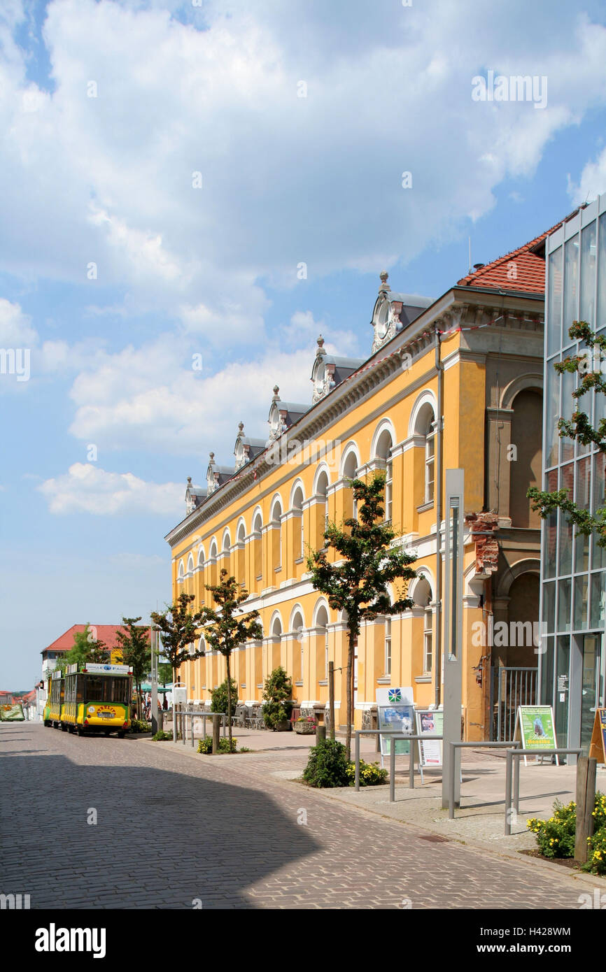 Germany, Neustrelitz, city hall Stock Photo - Alamy