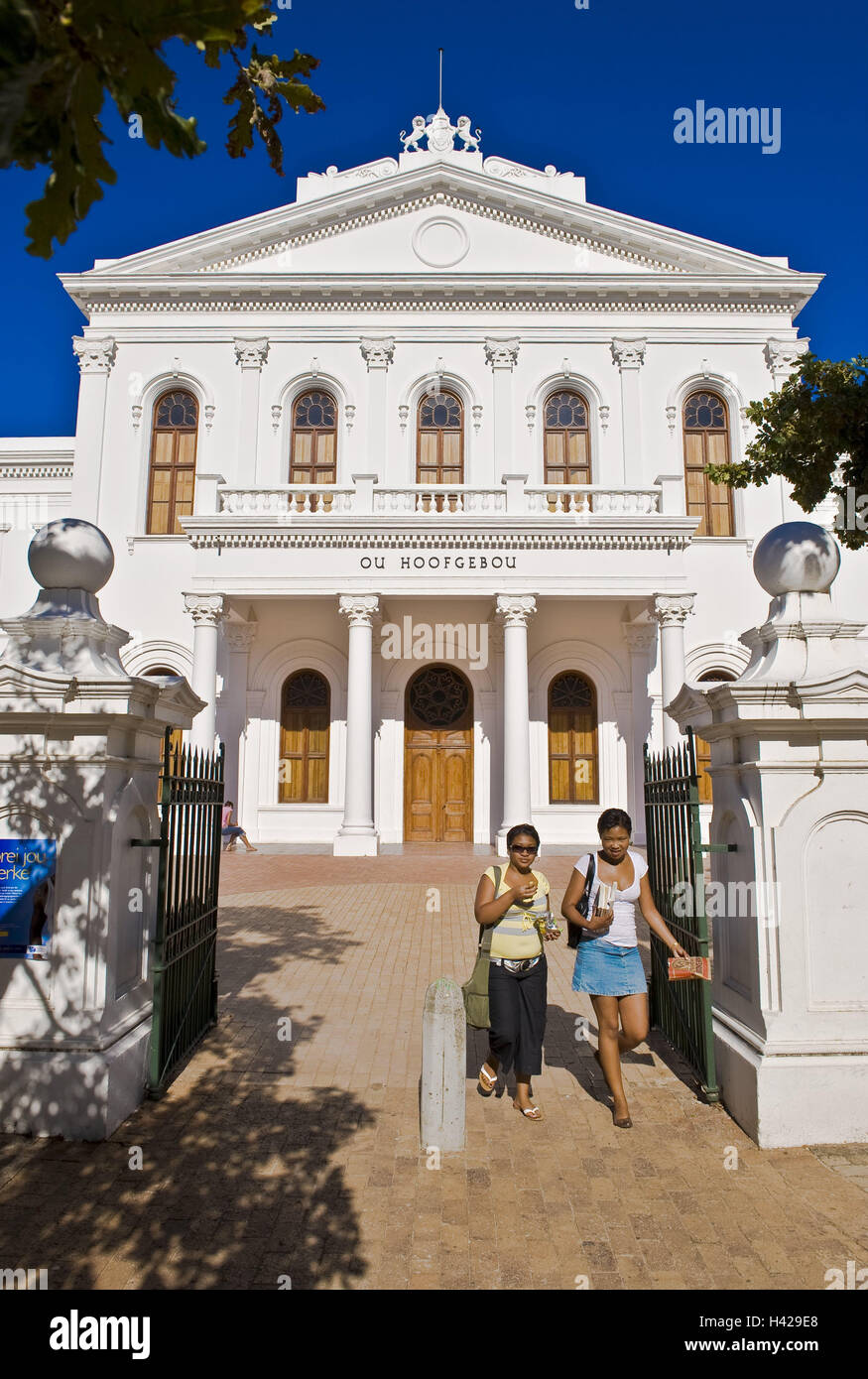 South, Africa, west cape, Stellenbosch, university, campus, goal ...