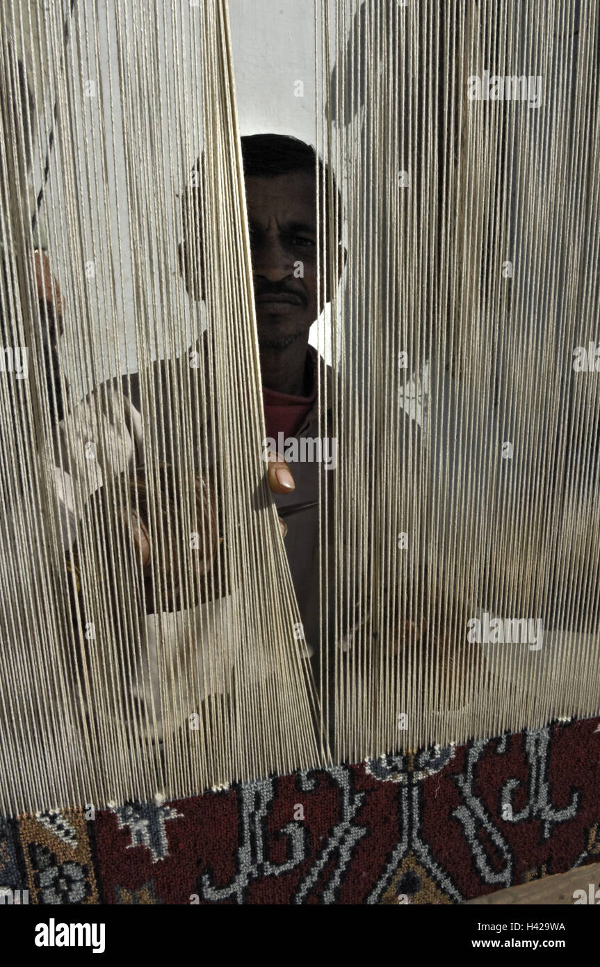 Carpet Weaver Man High Resolution Stock Photography and Images - Alamy