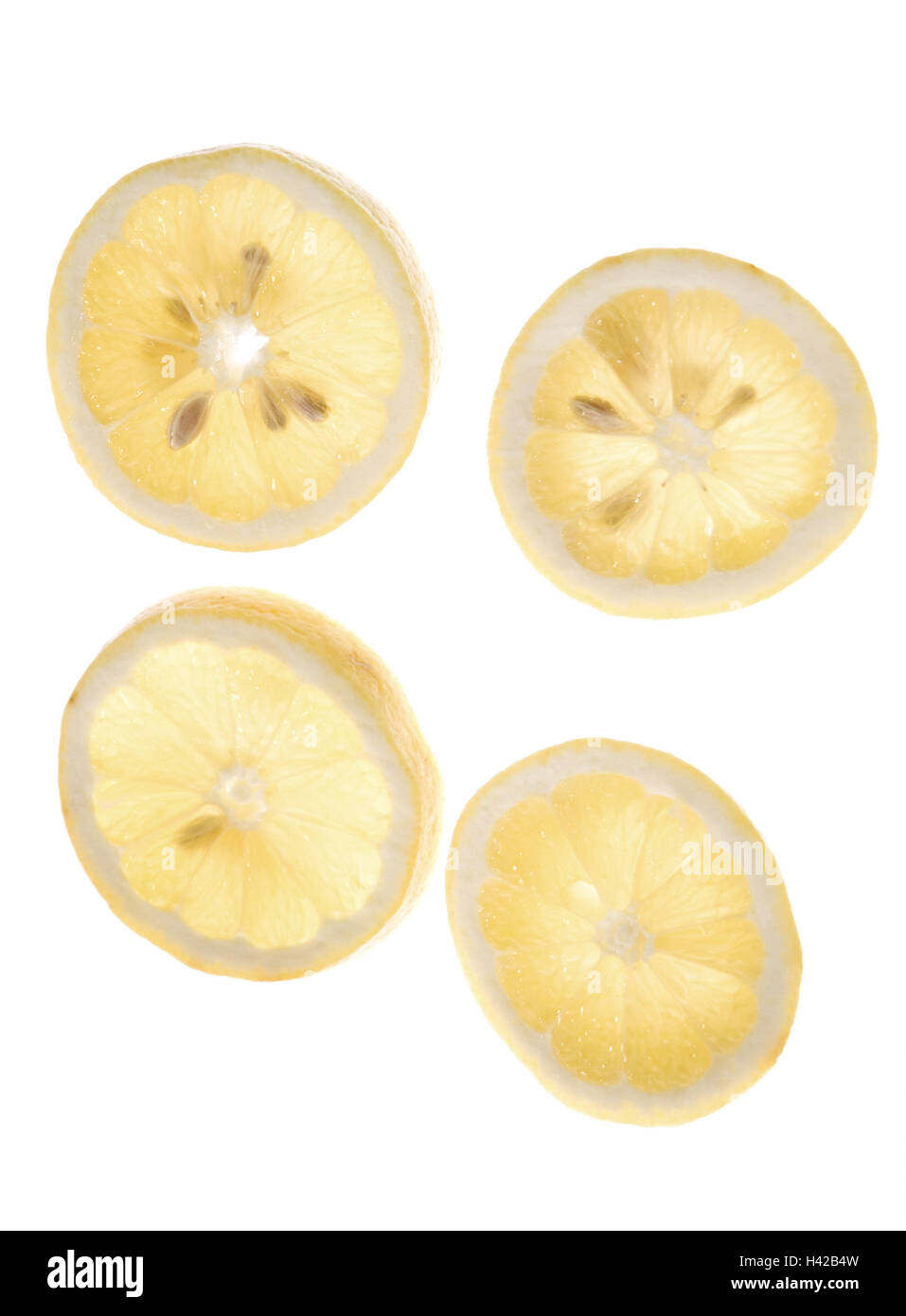 Lemon citrus slices in Cut Out Stock Images & Pictures - Alamy