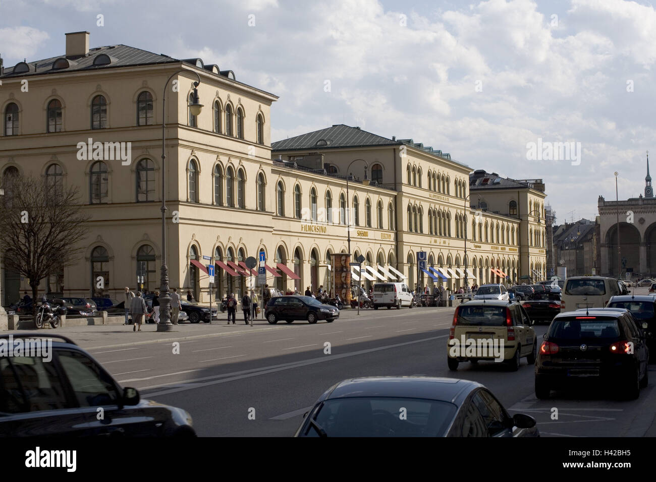 Bazaar building, Munich, Bavaria, Germany Stock Photo - Alamy