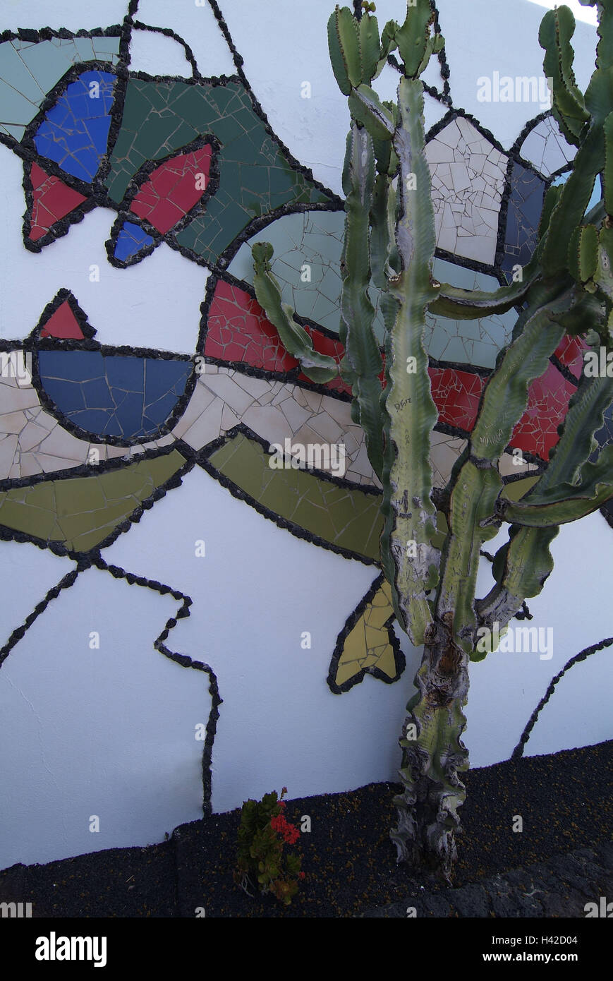 Spain, Canaries, island Lanzarote, Tahiche, Foundacion Cesar Manrique ...