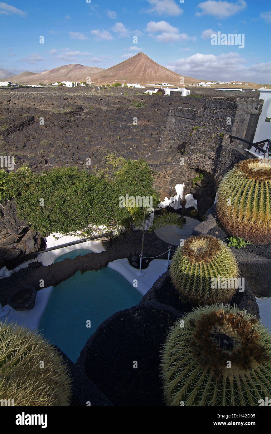 Spain, Canaries, island Lanzarote, Tahiche, Foundacion Cesar Manrique ...