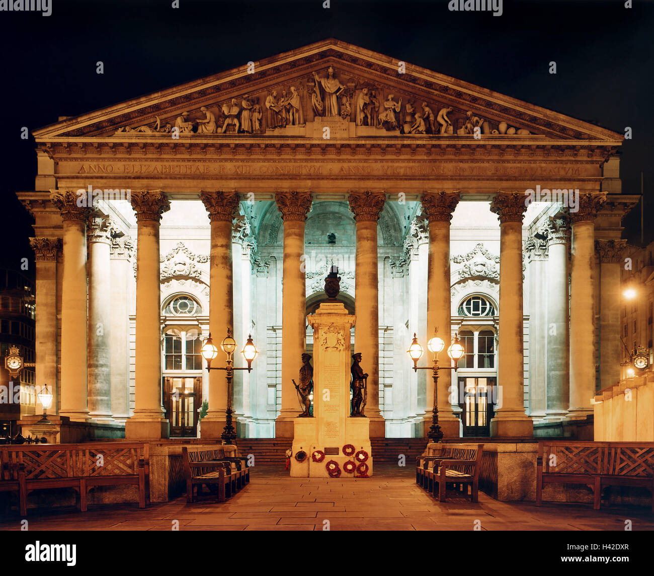 Royal Exchange Buildings Architecture High Resolution Stock Photography ...