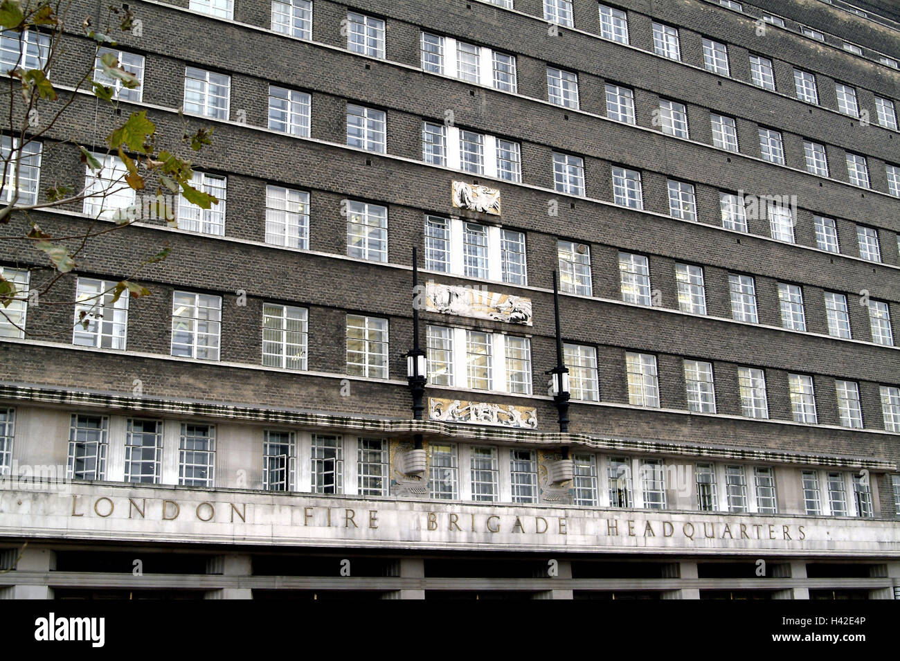 Great Britain, England, London, London Fire brigade Headquarters, Fire ...