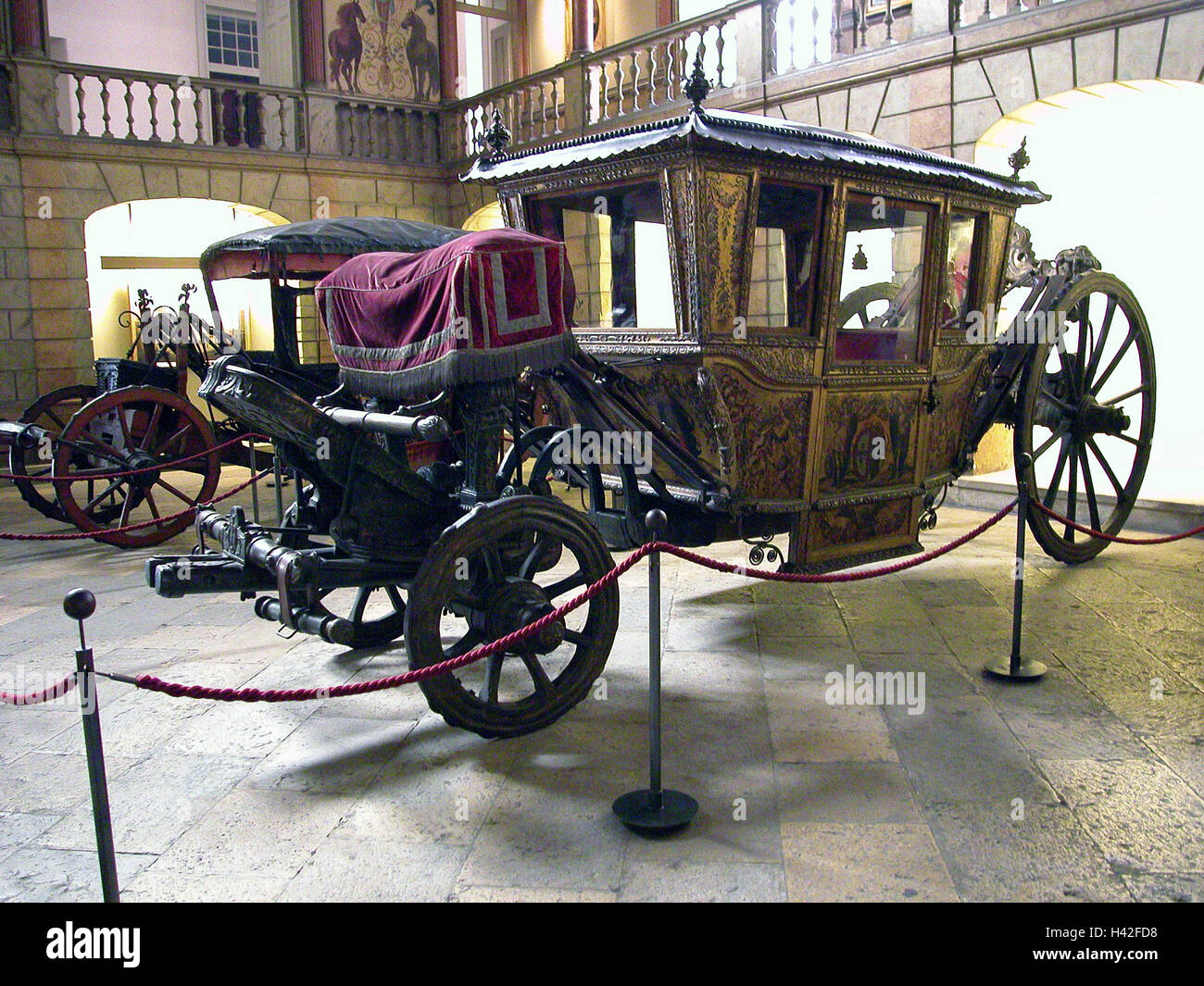 Portugal, Lisbon, Belem, carriage museum, carriages, Europe, capital ...