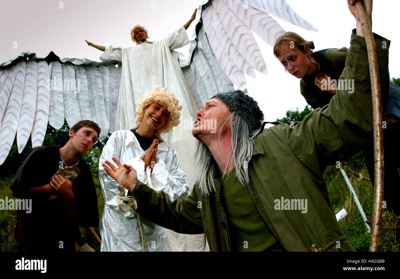 Play, scene, "heaven", actor, facial play Ti5, England, theatre ...