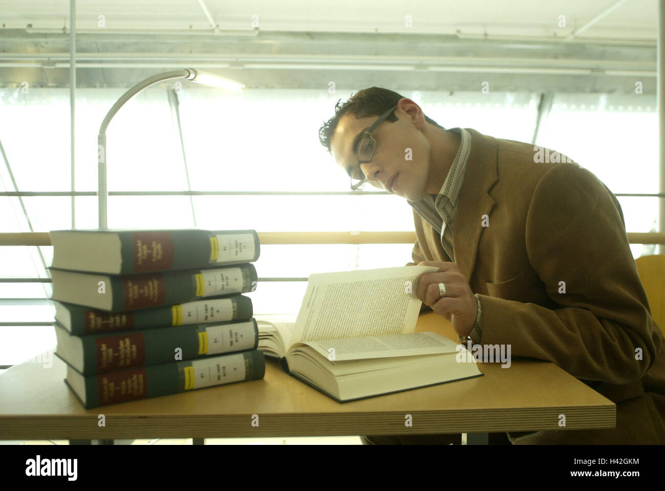 Library, man, books, read, education, information library, public ...