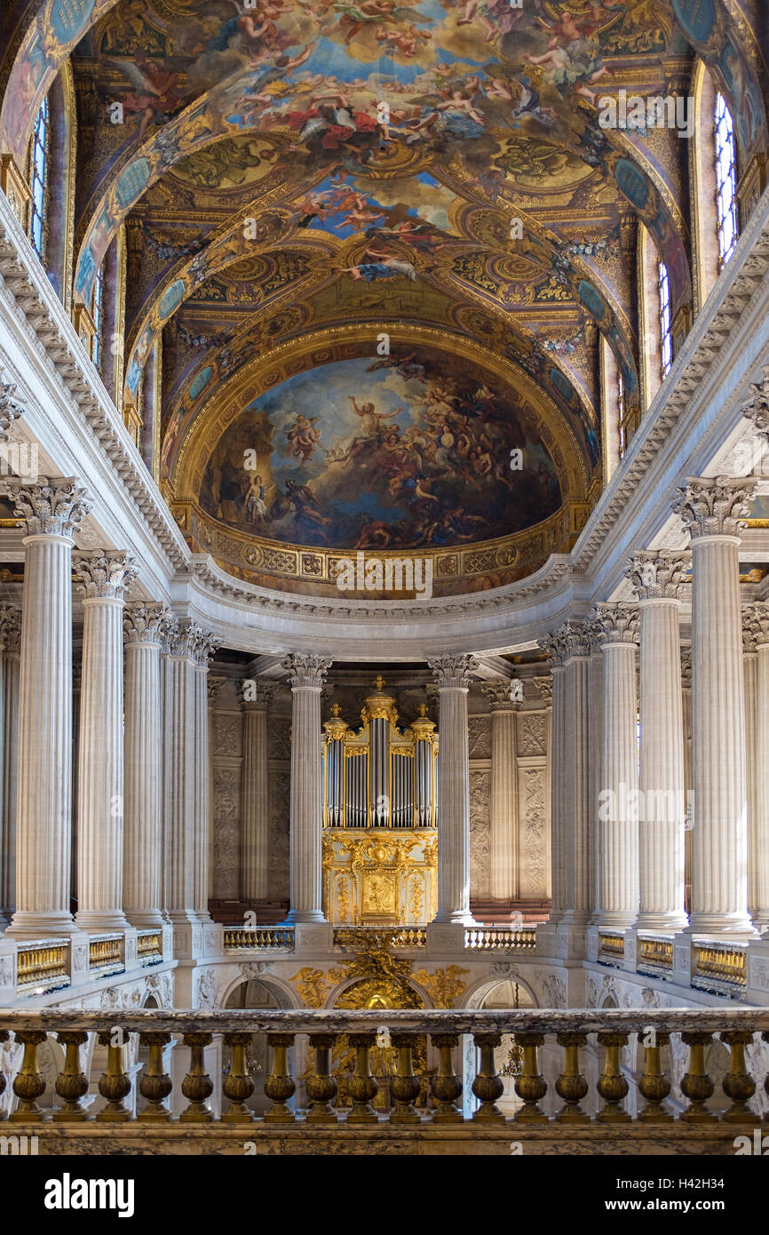 Chapel of the Palace of Versailles, France Stock Photo - Alamy