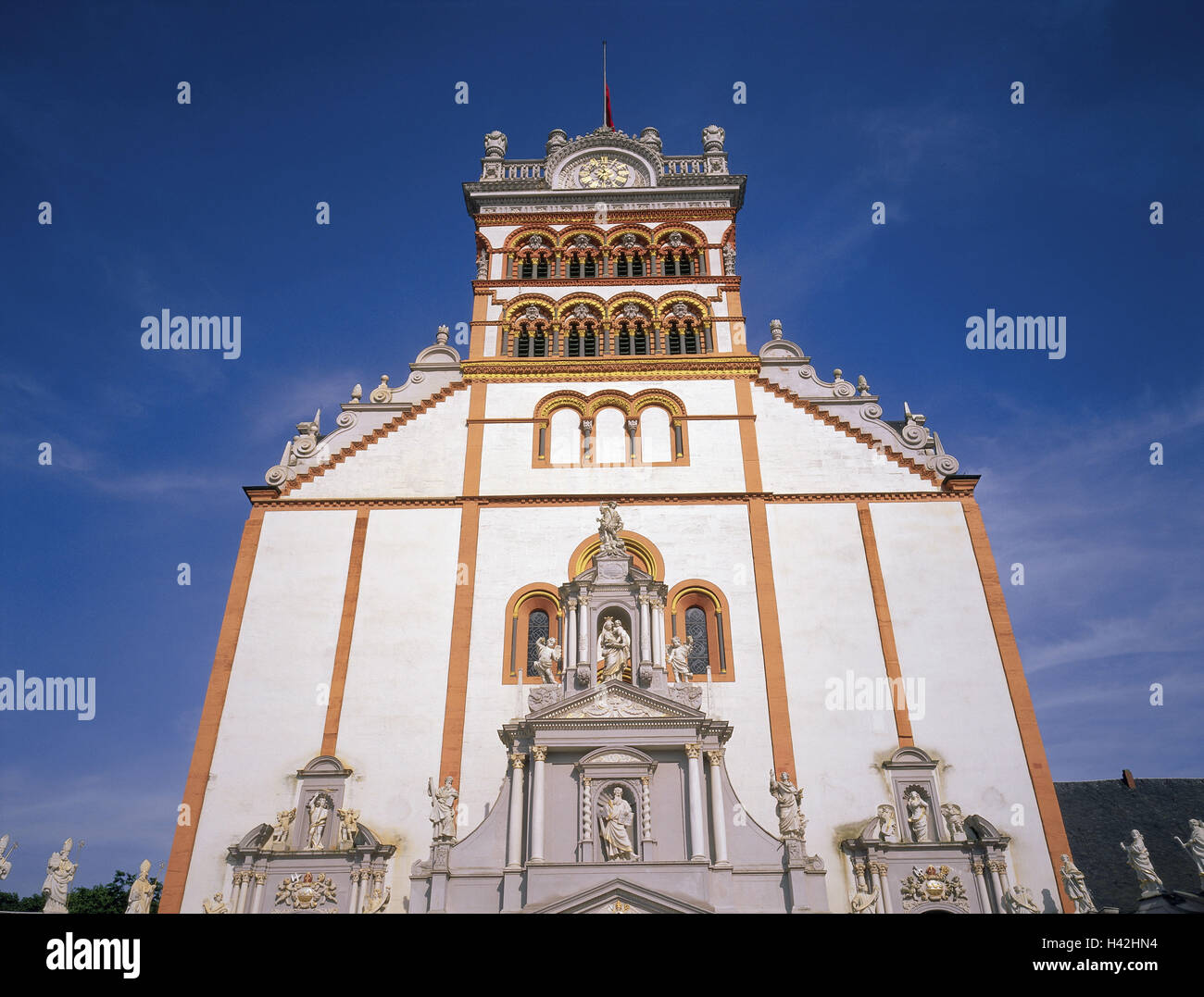 Germany, Rhineland-Palatinate, Trier, Benedictine's abbey piece ...