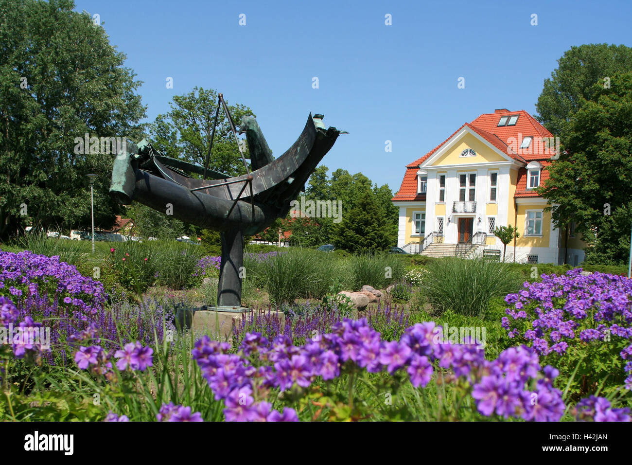 Germany, Neubrandenburg, Culture Park Stock Photo - Alamy