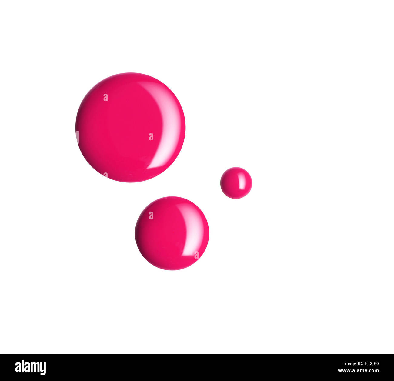 Pink colour drop hi-res stock photography and images - Alamy