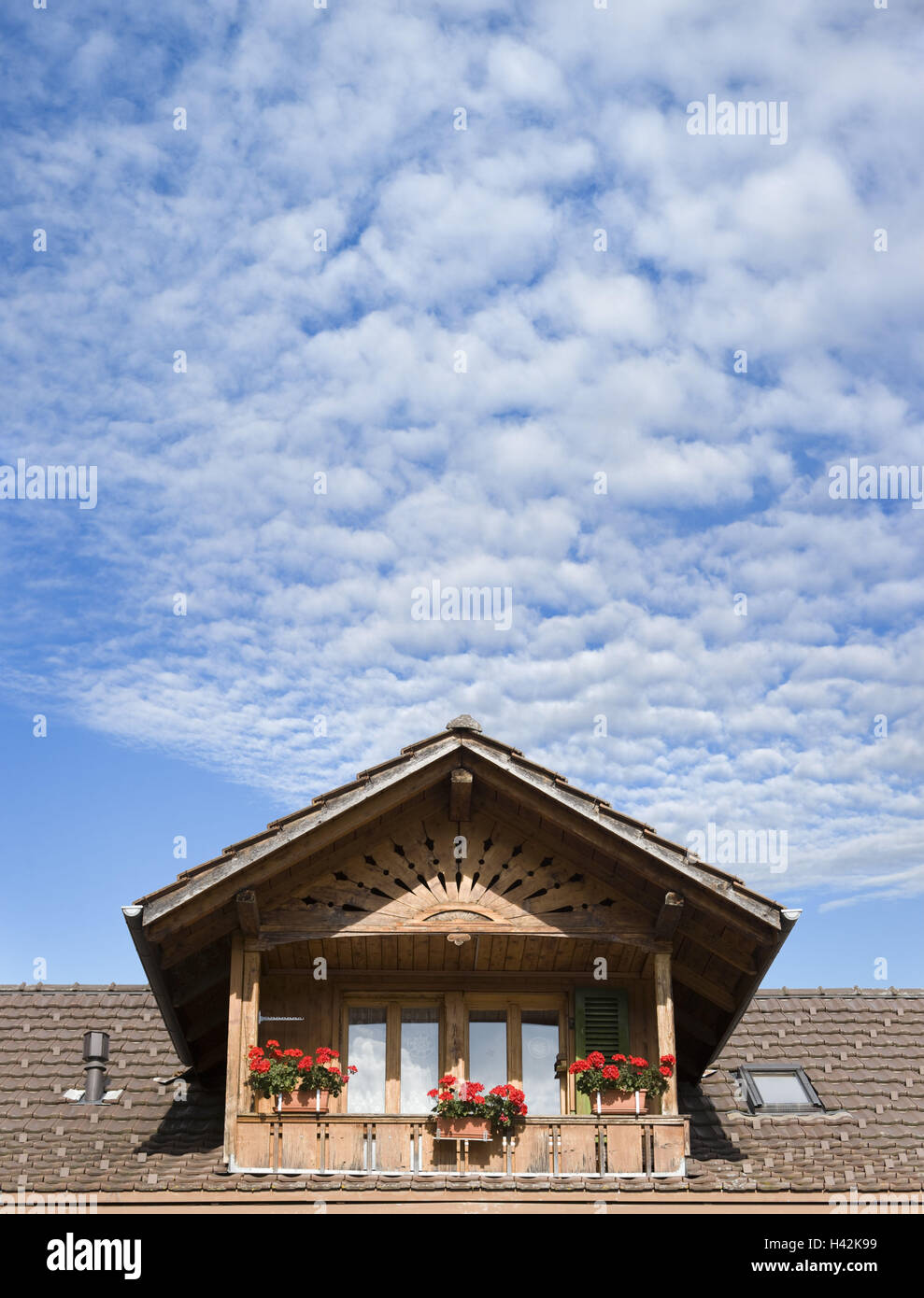 Wooden dormer hi-res stock photography and images - Alamy