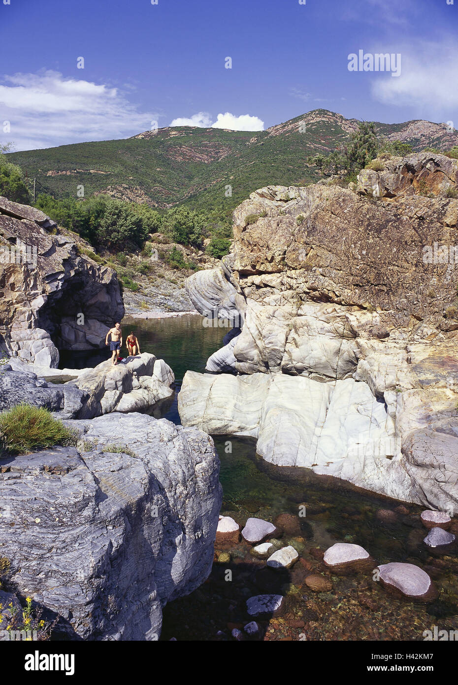 Corsica fangu river hi-res stock photography and images - Alamy